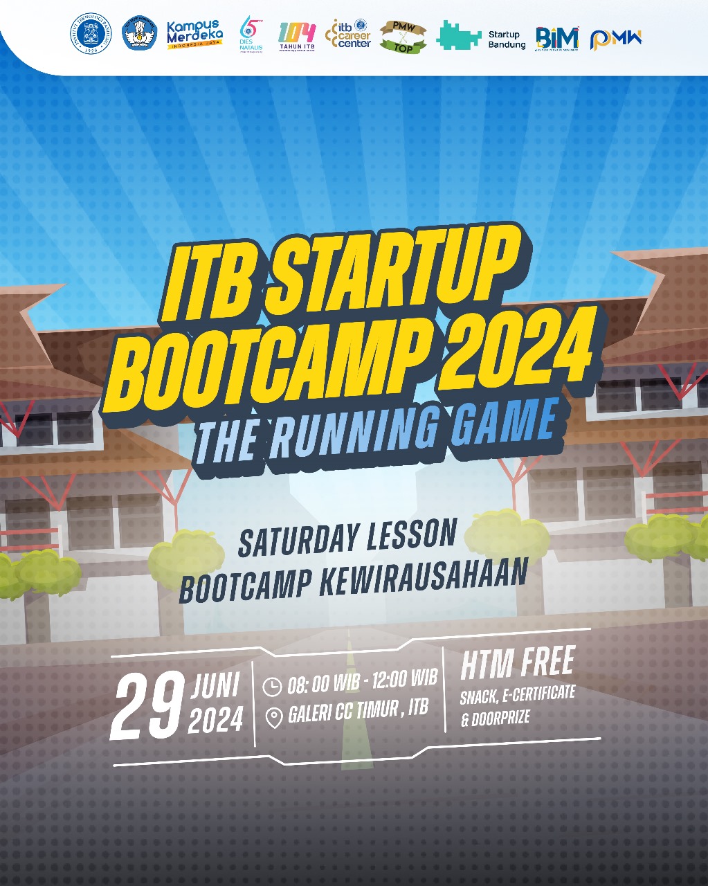 ITB Career Center - [KEWIRAUSAHAAN] ITB START UP BOOTCAMP : THE RUNNING ...